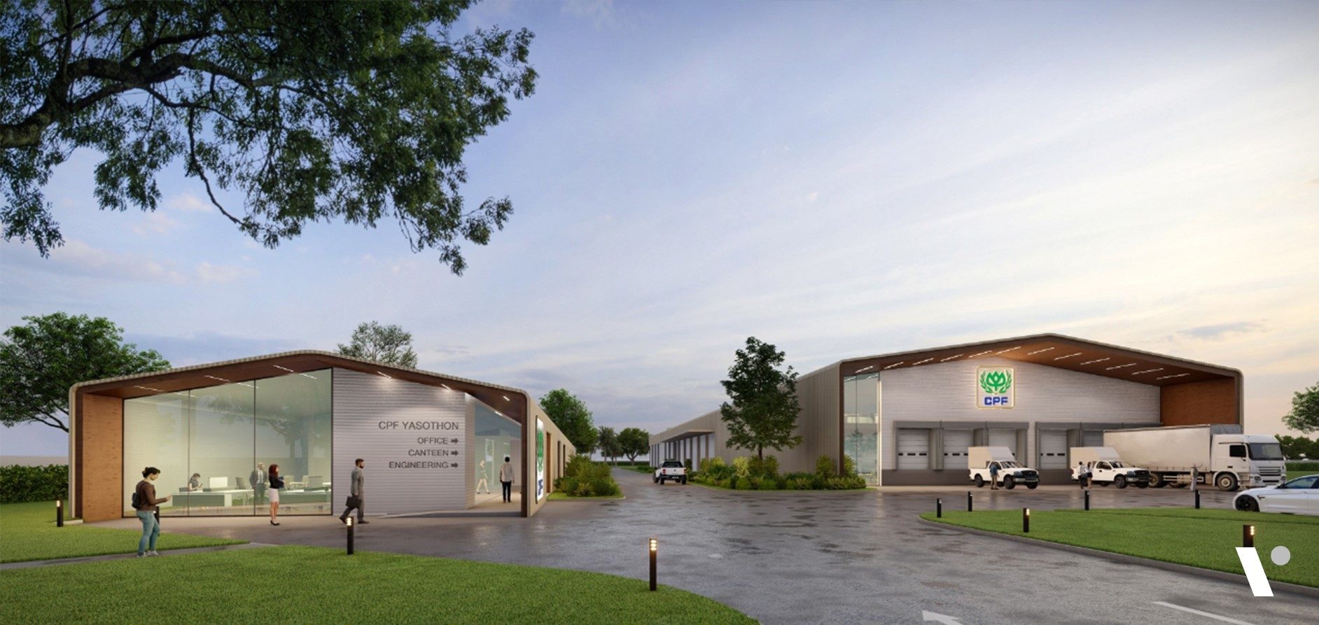 CPF Factory Design Innovating Food Production in Thailand – Virtuarch